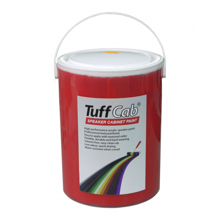 Tuff Cab Speaker Cabinet Paint - RAL 3020 Traffic Red 2,5 kg ...