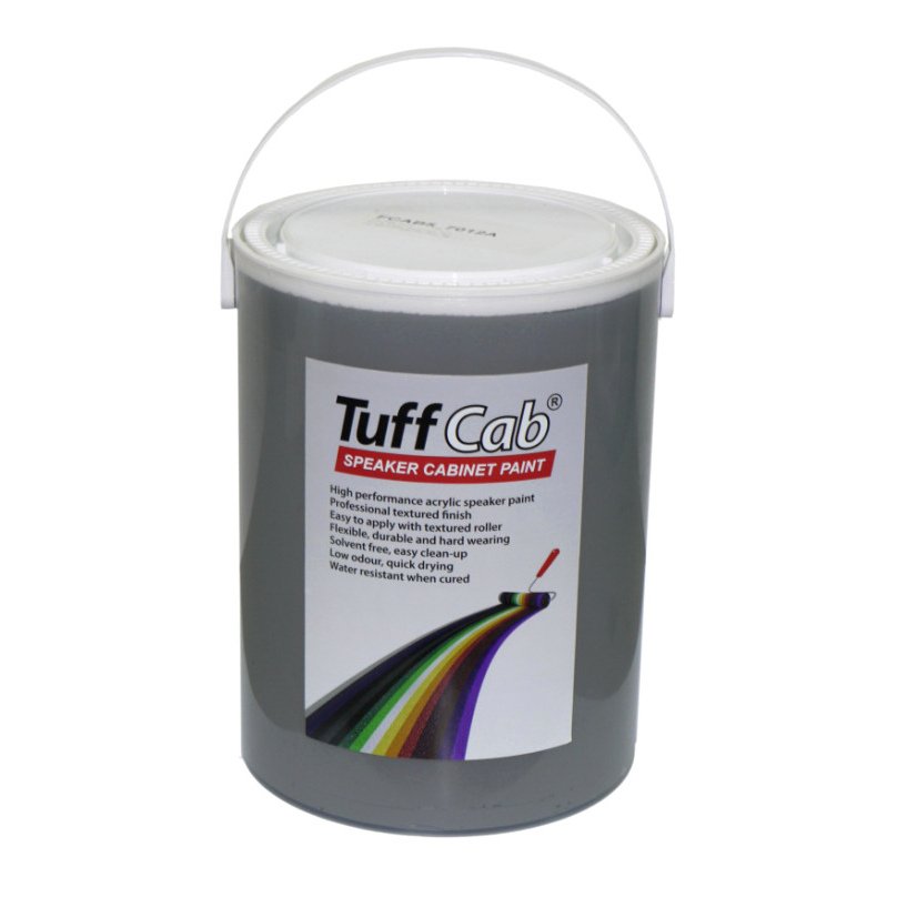 Tuff Cab Speaker Cabinet Paint - 7012 Basalt Grey 5 Kg - Luidsprekerverf.nl
